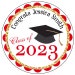 Graduation Stickers Custom Gold Graduation Stickers Red - Etsy