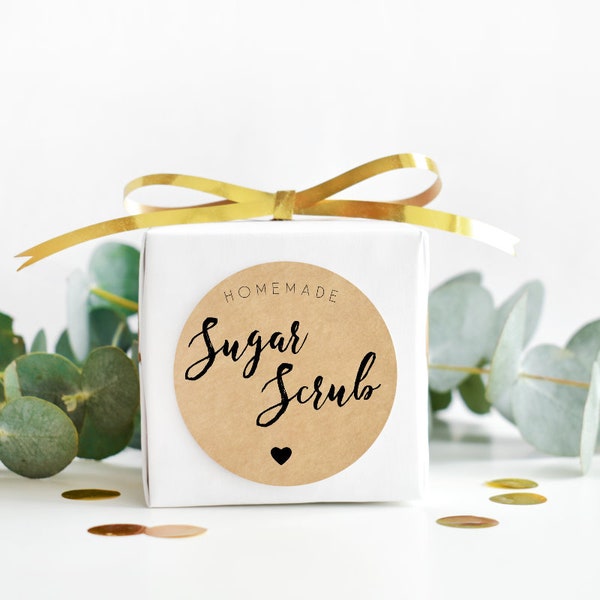 Sugar Scrub Label - Etsy