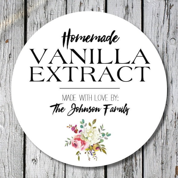 Vanilla Labels - Etsy