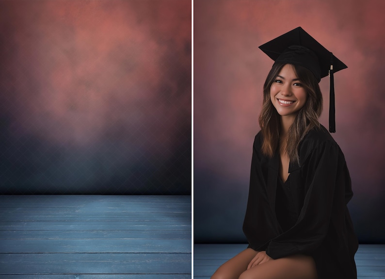 40 SENIOR CANVAS Backdrops Professionally Crafted School Portraits Old ...