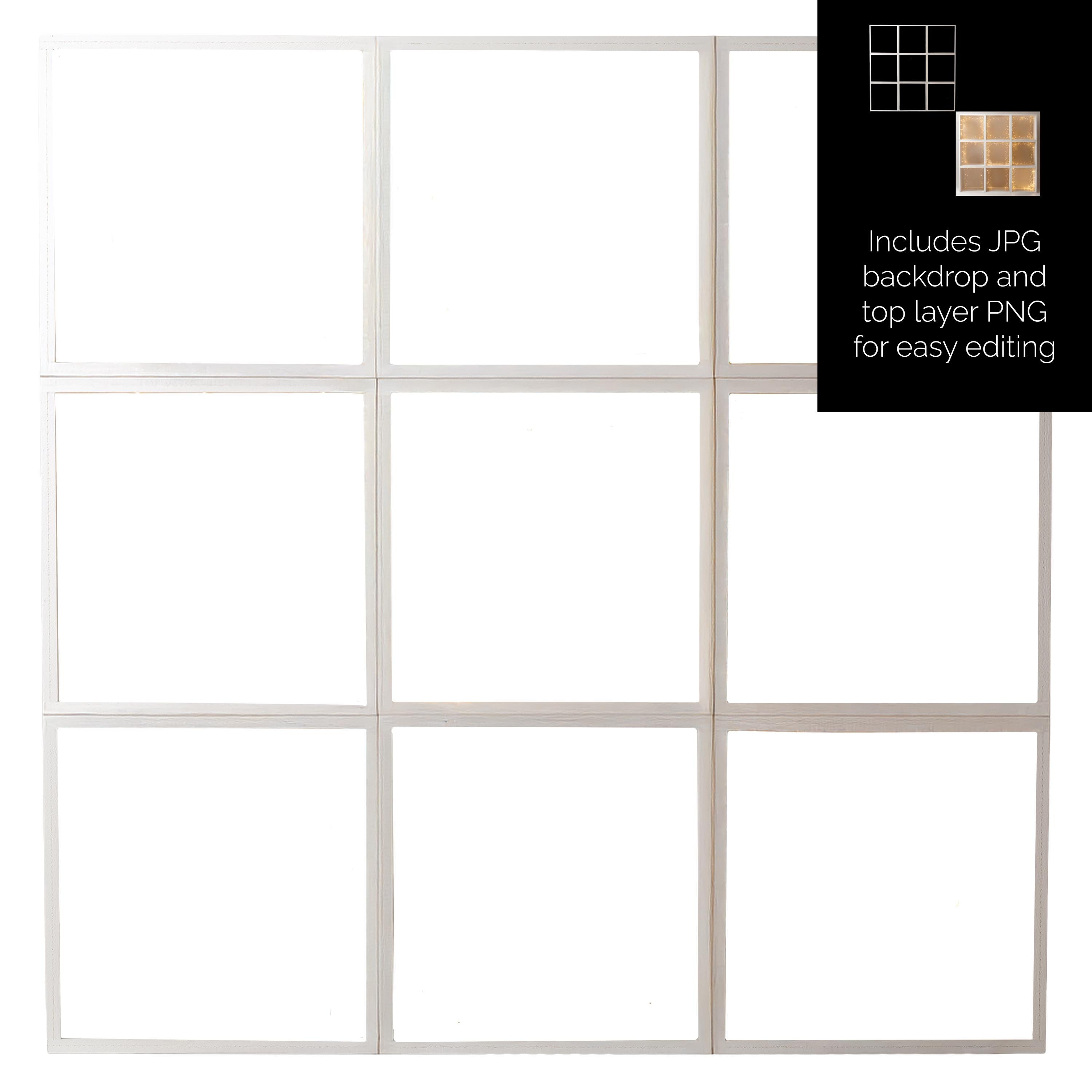 Box & Twinkle Light Digital Backdrops Ntuitive Christmas Background ...