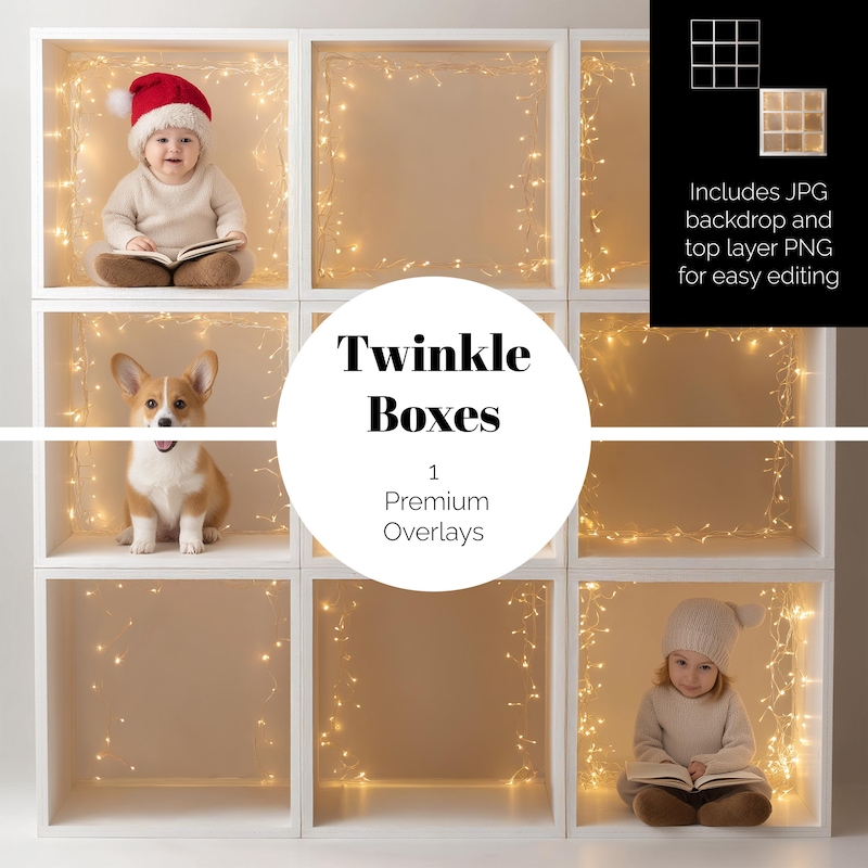 Cardboard Box Christmas Pictures - Etsy