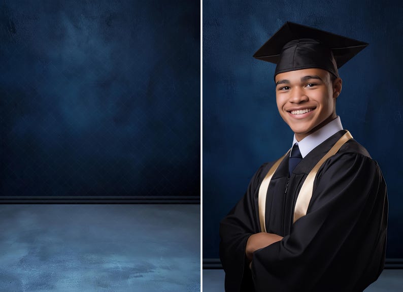 40 SENIOR CANVAS Backdrops Professionally Crafted School Portraits Old ...