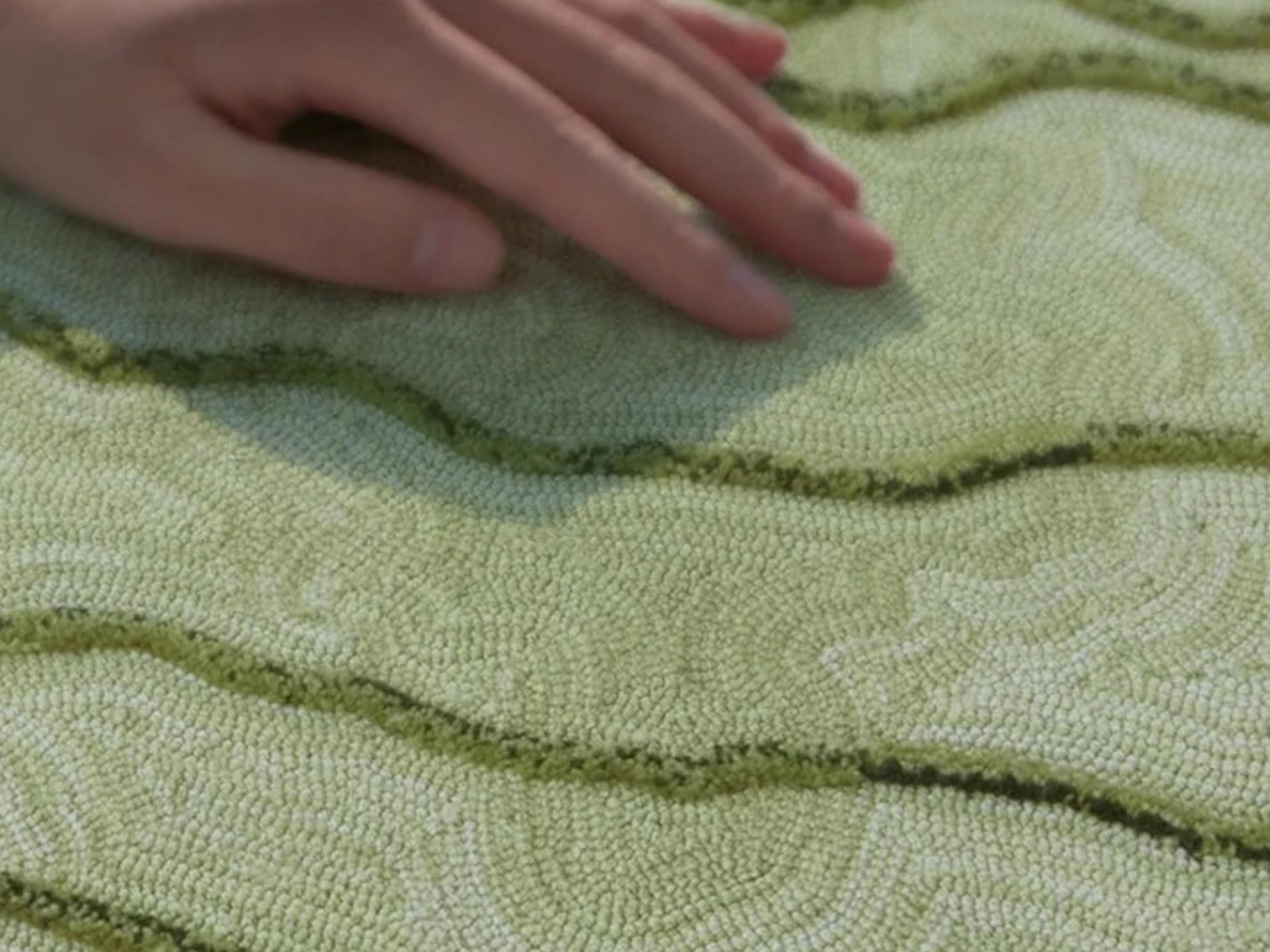 Green Wool Moss Rug: Thick Tufted Area Rug - Etsy