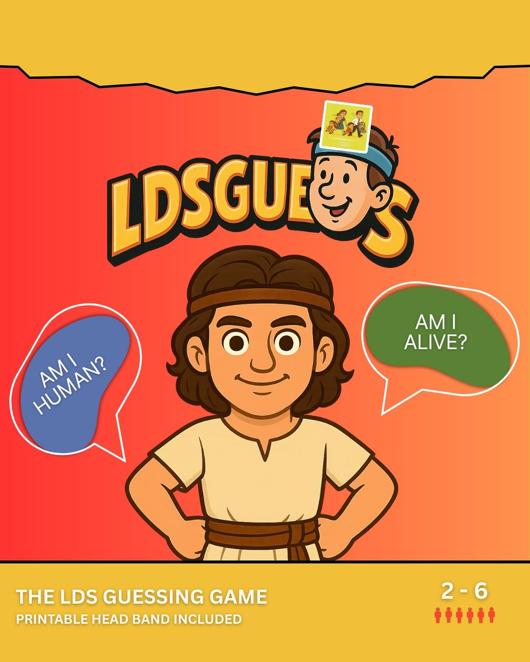 LDS Guessing Game – Printable Headband Game for Kids, Teens & Families ...