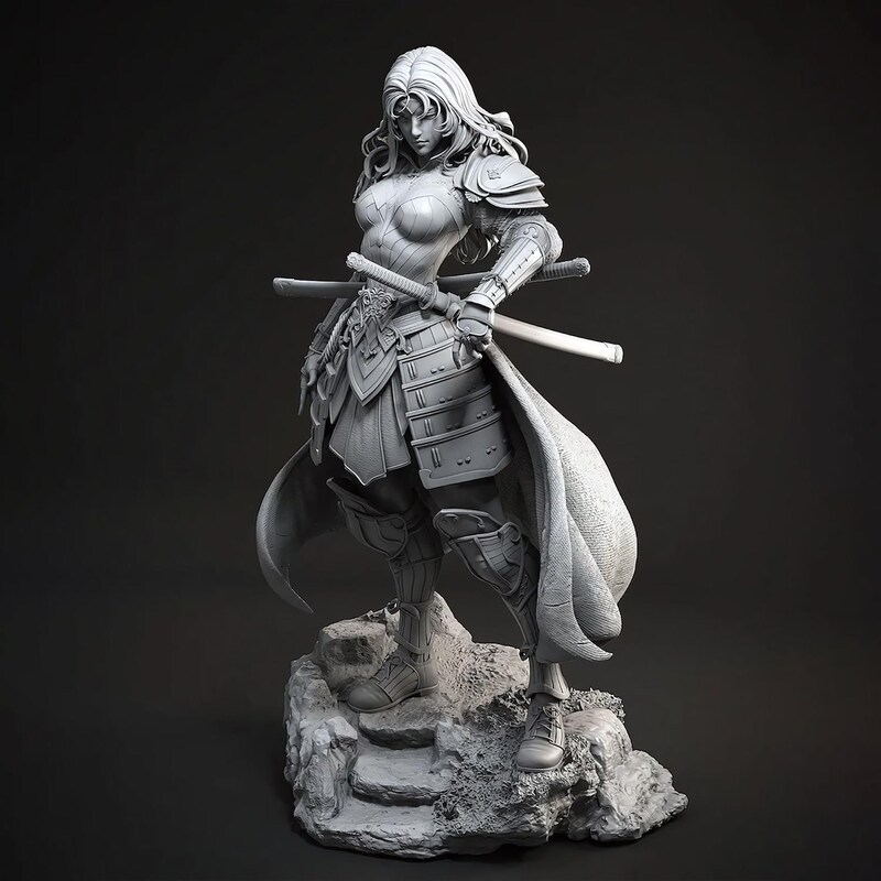 Female Samurai - Etsy