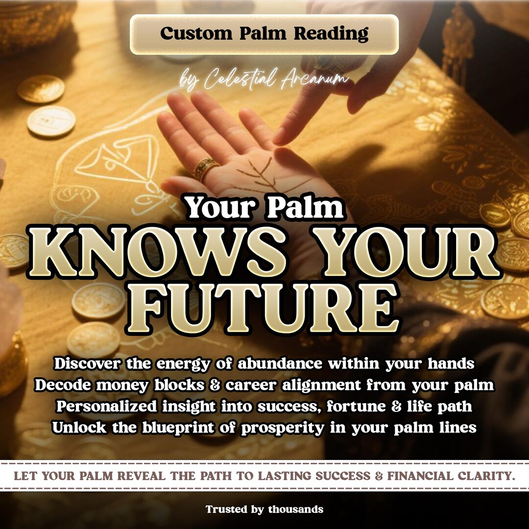 Future Wealth Palm Reading – Personalized Financial and Career Insight ...
