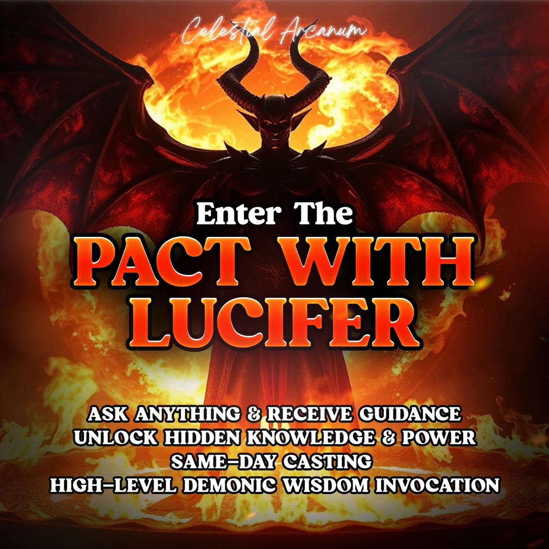 POWERFUL LUCIFER DEMONIC Pact to Ask Lucifer Any Question, Unlock ...
