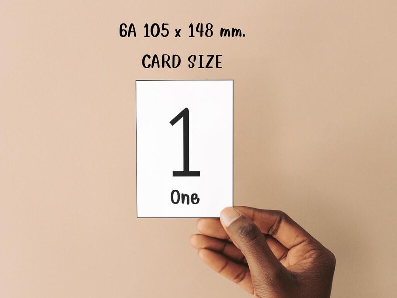 Printable Number Flashcards 1-30 | Cute Educational Cards for Kids ...