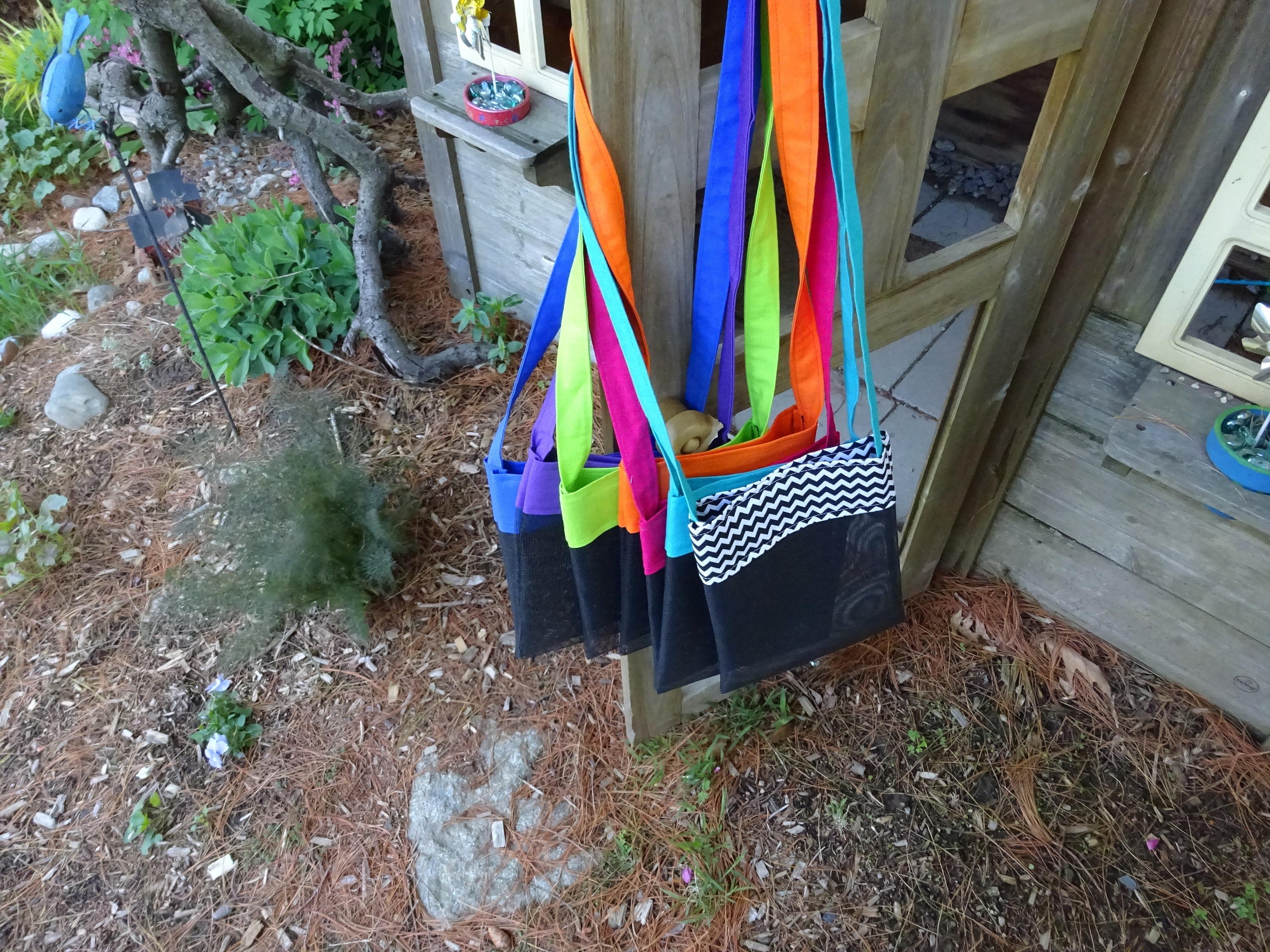 Beachcomber Bags, Shell Collecting Bags Solid Styles - Etsy