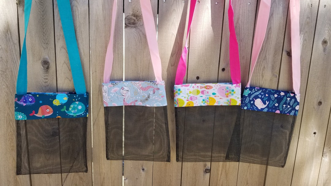 Beachcomber Bag, Shell Collecting Bag #7 - Etsy