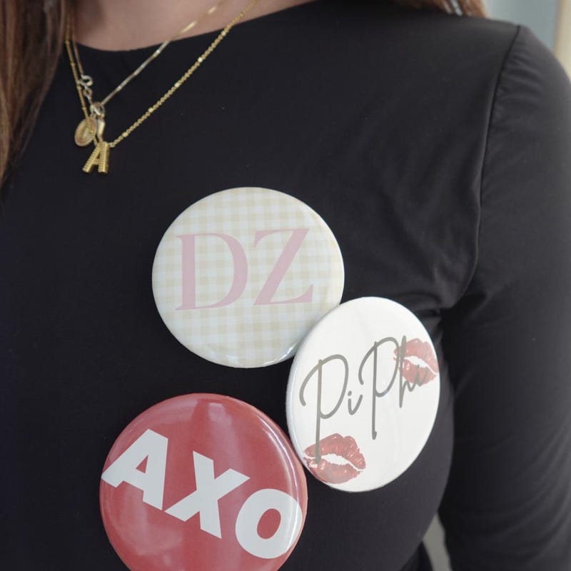 Sorority Buttons - Etsy