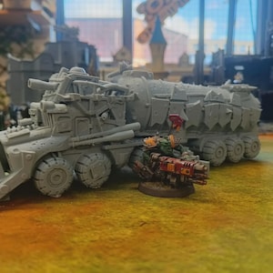 Orkaz Orc or Dystopian Super Heavy Transport Battlewagon Truck - Etsy