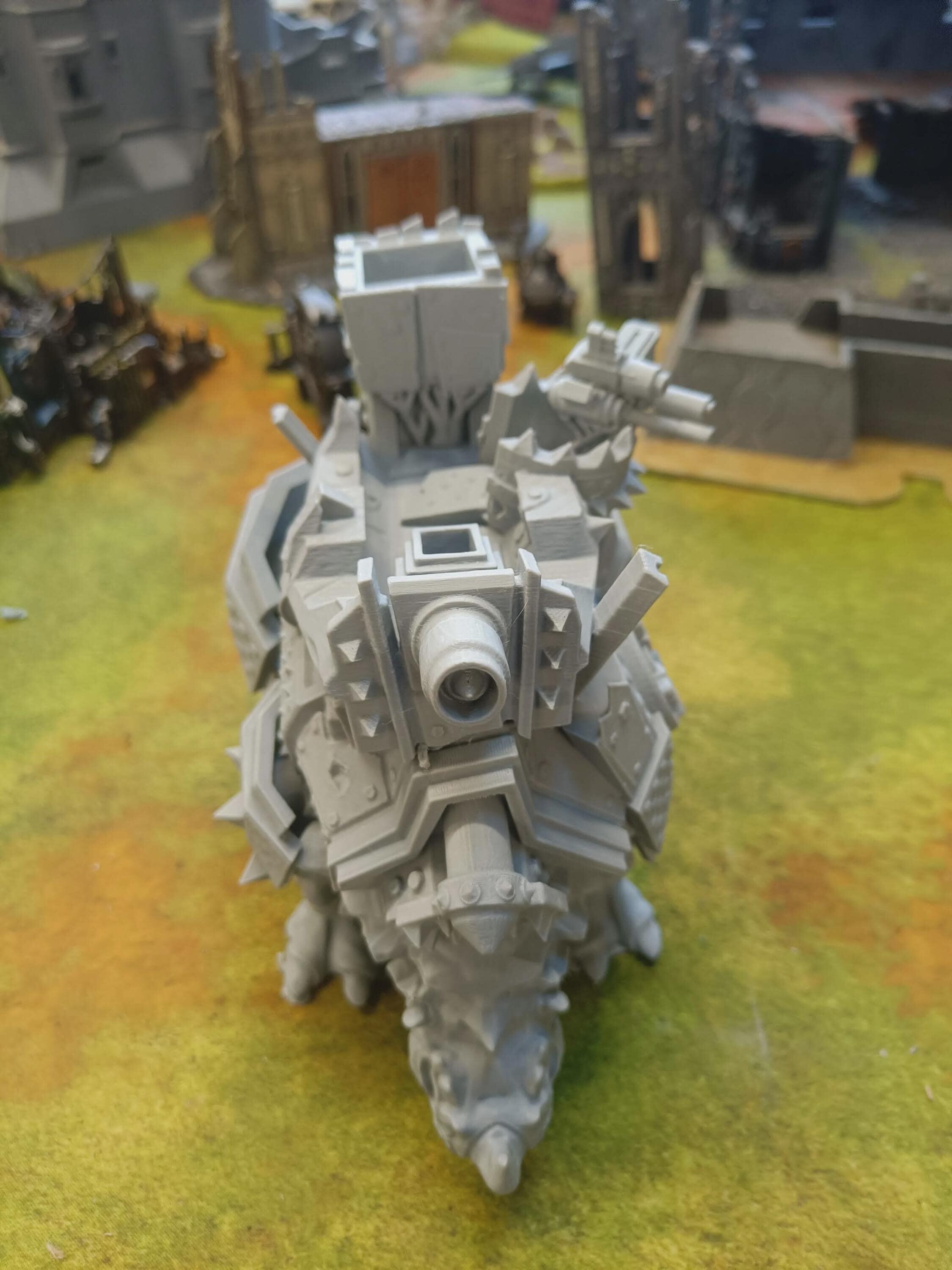 Orc Giant Horned Battle Beast Battle Transport. Living Tank - Etsy