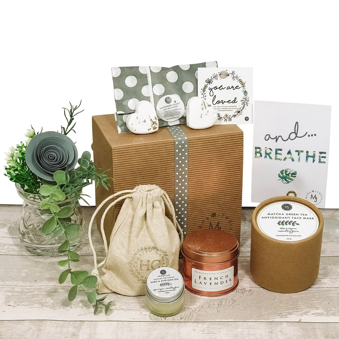 Luxury Self-care Gift Box, Relaxation Spa Care Package, New Mum, for ...