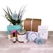 Self Care Grief Sympathy Gift Hamper | Hug in a Box | Peace Candle Blue ...