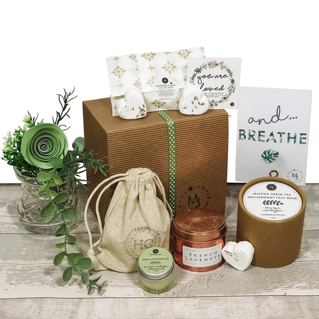 Luxury Self-care Gift Box, Relaxation Spa Care Package, New Mum, for ...