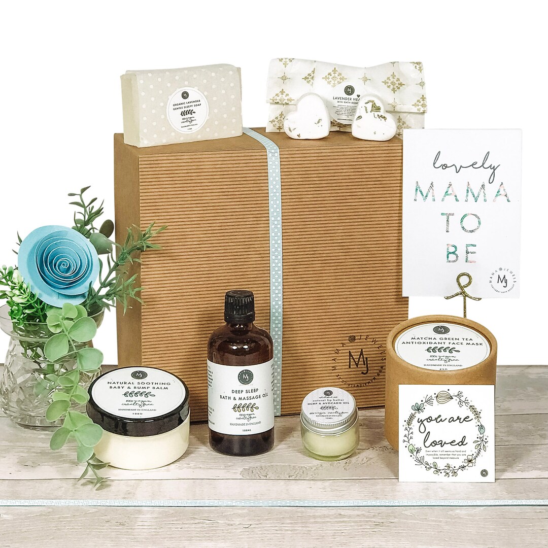 Pregnancy Self Care New Mum Pamper Hamper Gift Box Blue - Etsy