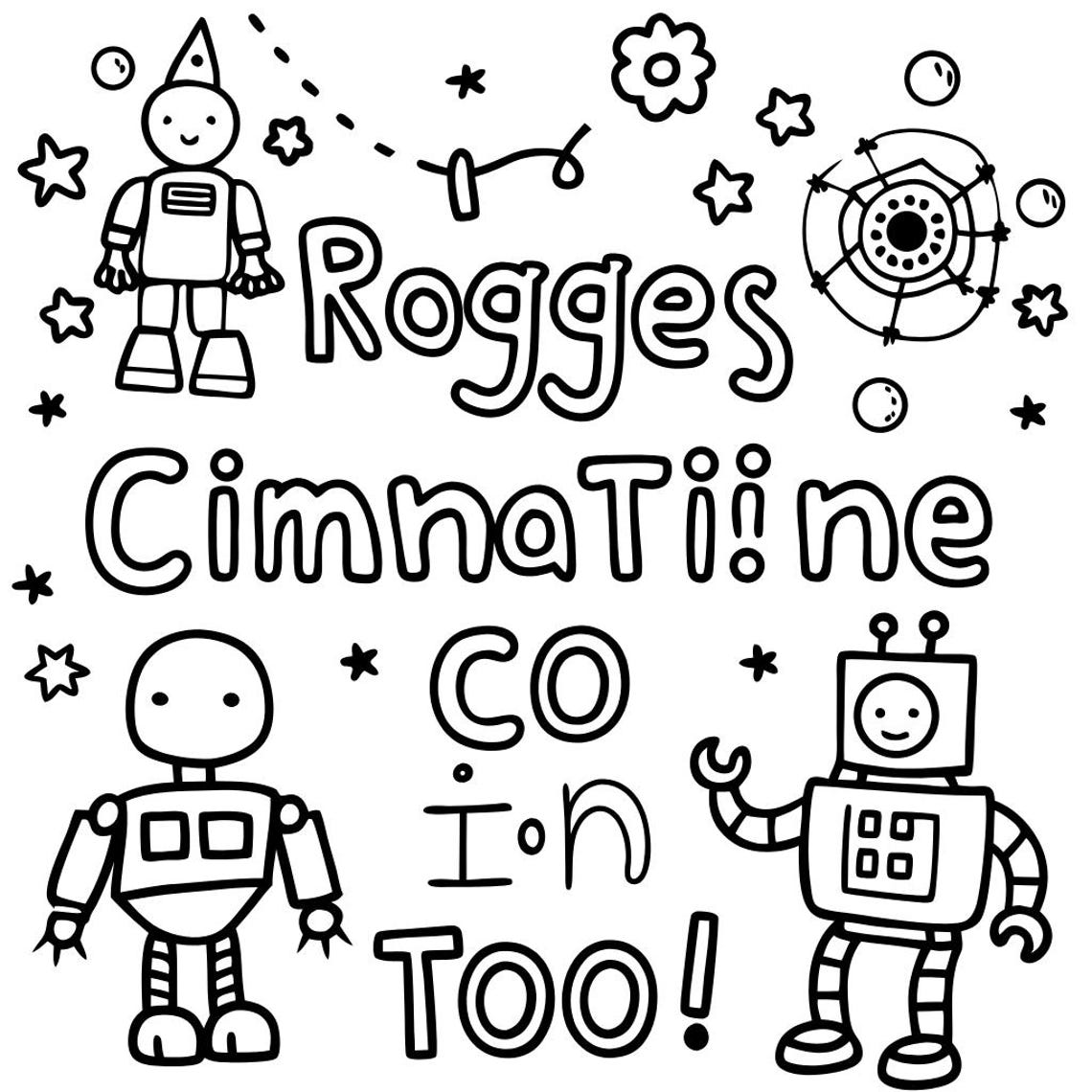 Coloring Book of Magical Characters: Fun Printable Pages for Kids and ...
