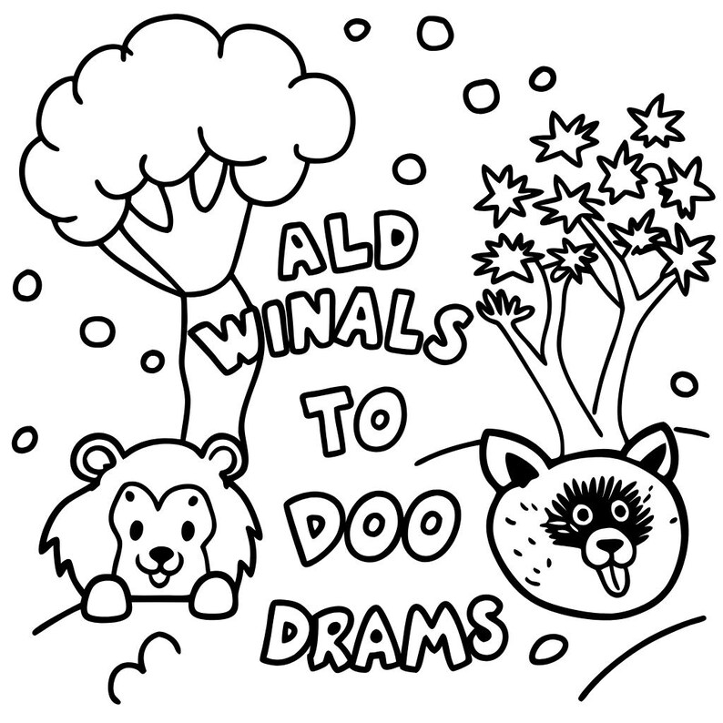 Coloring Book of Magical Characters: Fun Printable Pages for Kids and ...