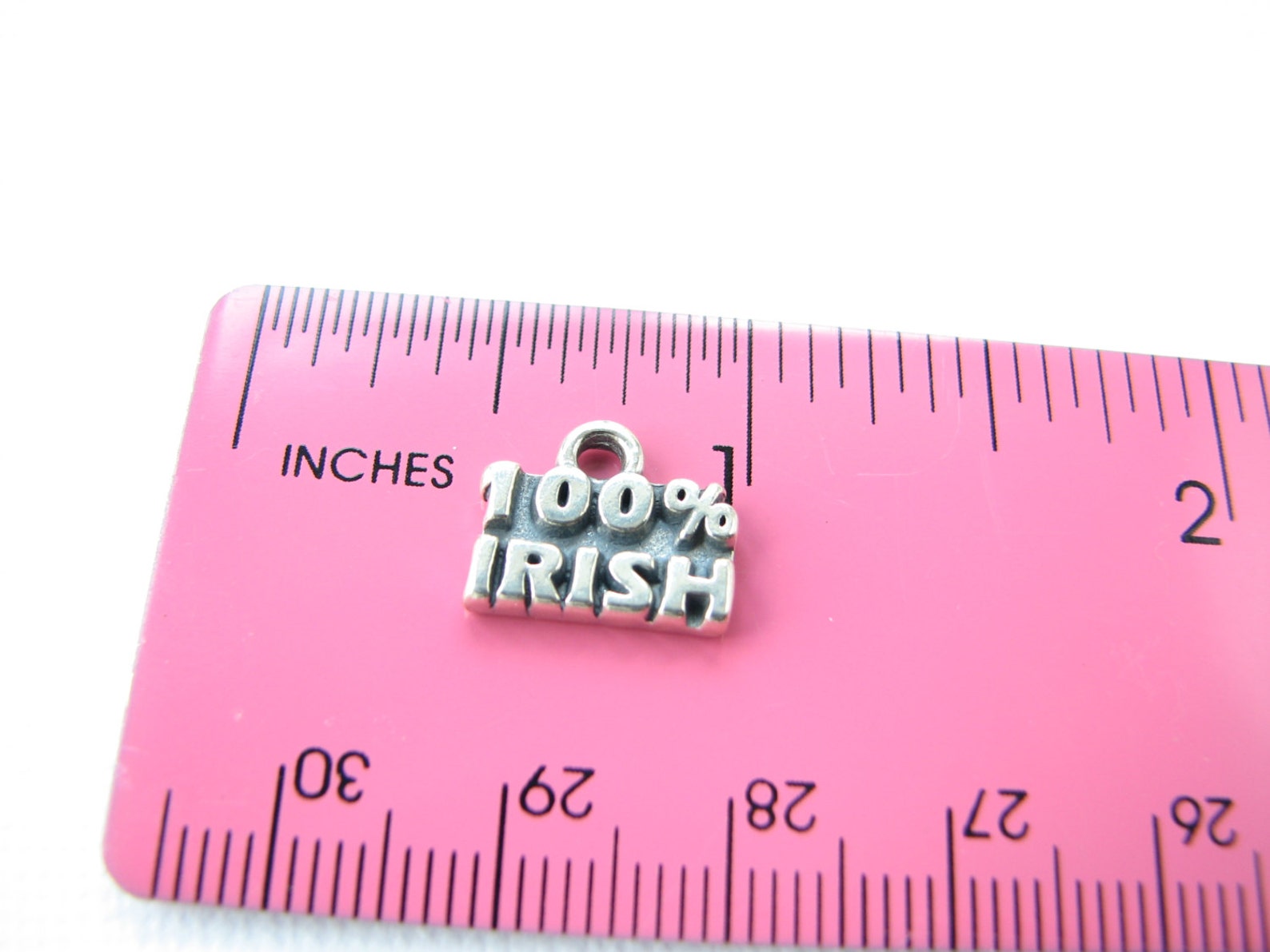 Sterling Silver 100% Irish Charm Ireland Charm Qty 1 - Etsy