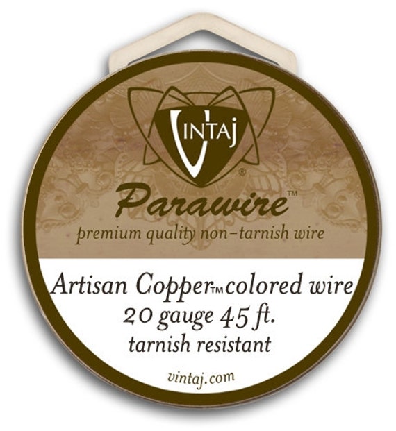 20g ANTIQUED COPPER Wire Vintaj artisan Copper - Etsy