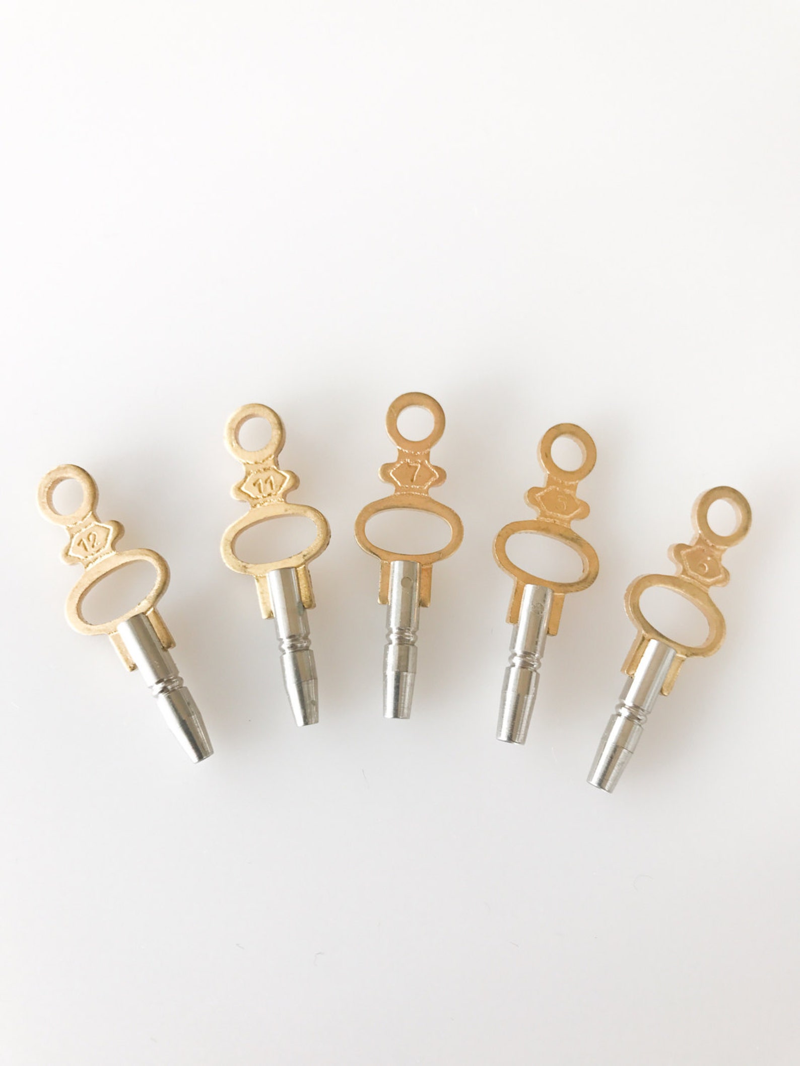 ONE Watch Key, New Metal Watch Key, Vintage Style, Pocket Watch Winding ...