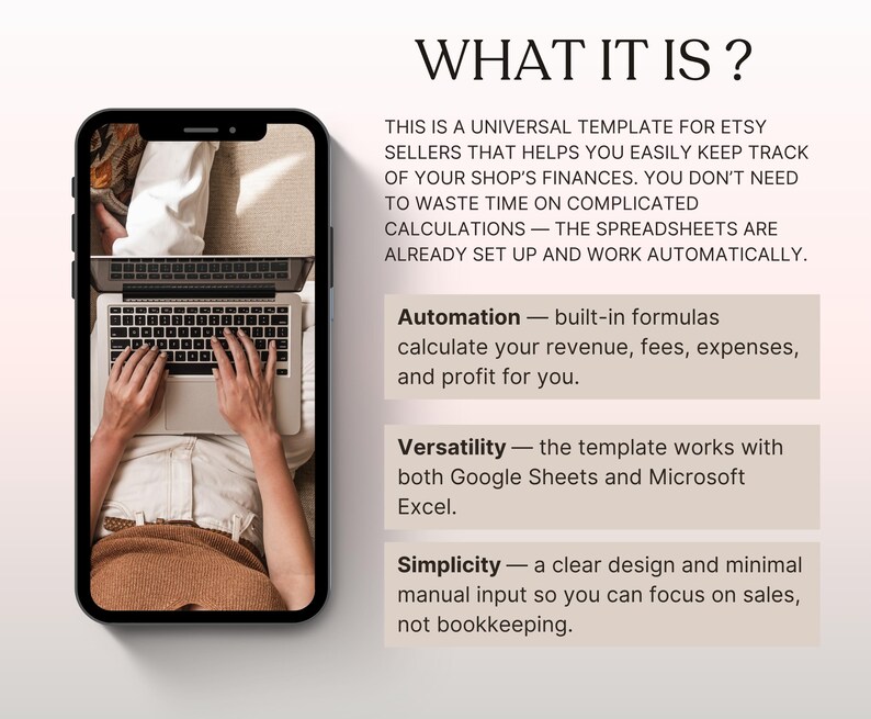 Etsy Seller Spreadsheet Templates: Expense Tracker, Business Planner ...