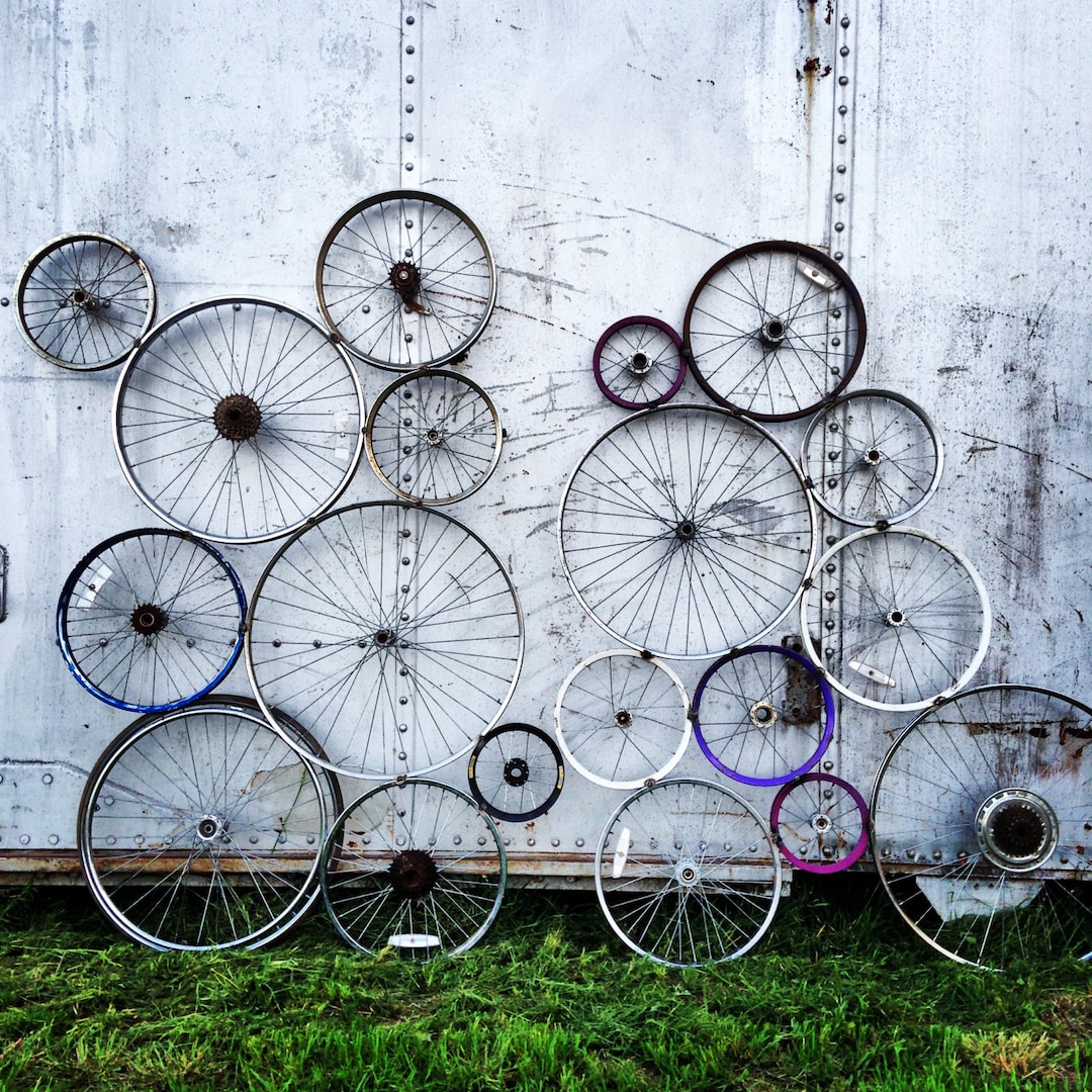 Handmade Bicycle Fence With Swinging Gate - Etsy