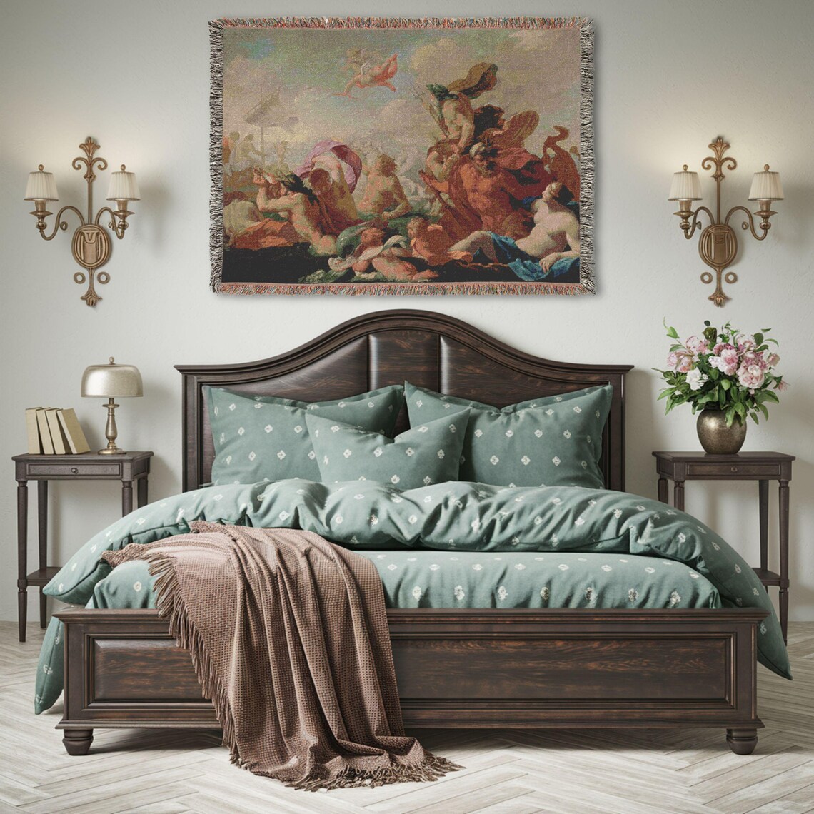 French Classicism Large Wall Tapestries, Woven Wall Decoration, Wall ...