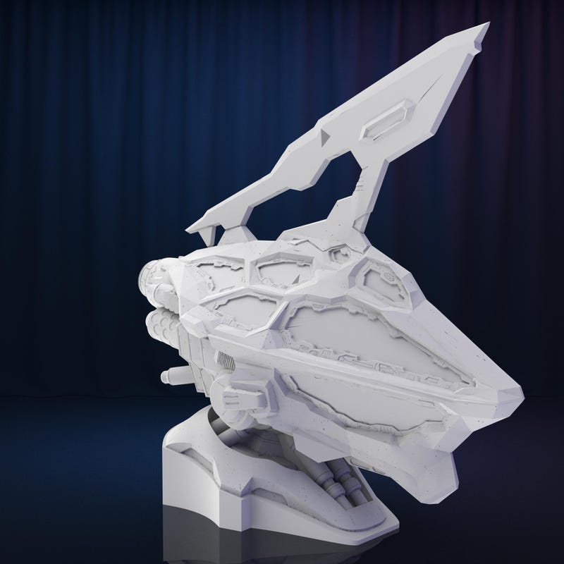 Spaceship Sculpture - Etsy