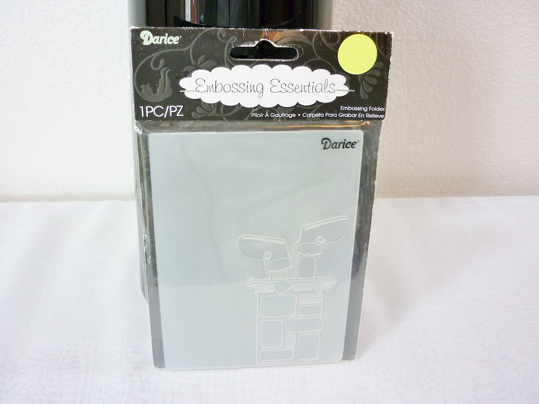Darice Embossing Essentials Folder 1218-41 Santa Chimney Top Craft ...