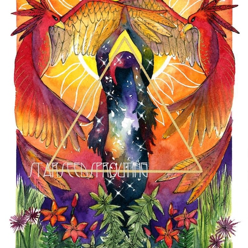 Elemental Spirit Art: EARTH Archival Quality Print 5x7 8x10 - Etsy