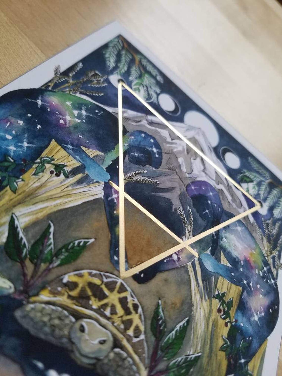 Elemental Spirit Art: EARTH Archival Quality Print 5x7 8x10 | Etsy