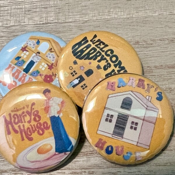 Harry Styles Pins - Etsy