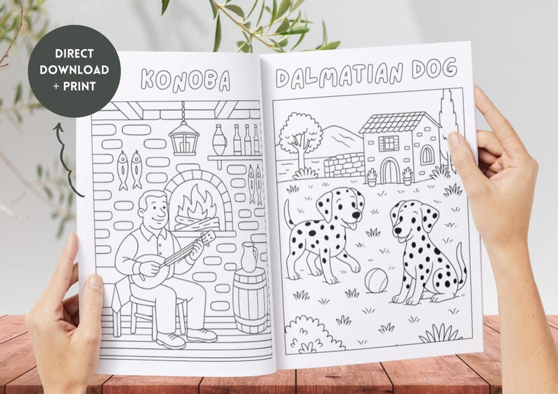 Croatia Coloring Pages – 20+ Printable Illustrations, Coastal Towns ...
