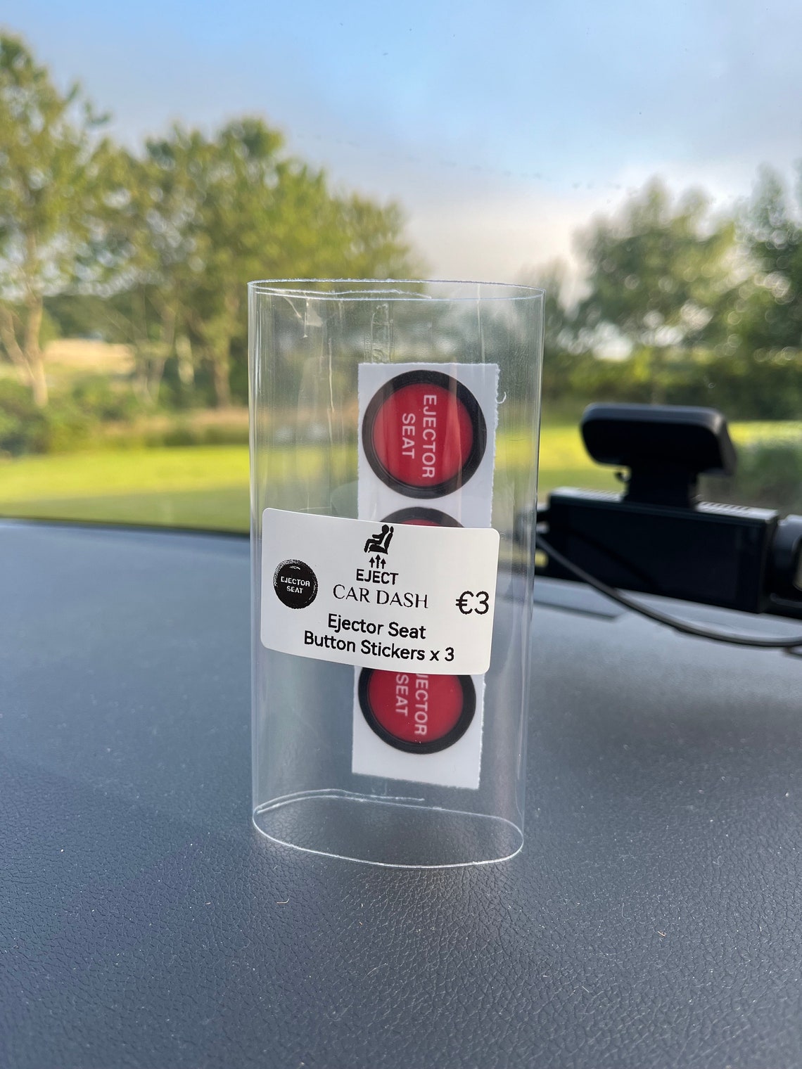 Ejector Seat Fun Stickers X 3 for Car Dash - Etsy