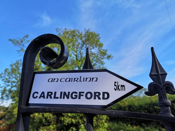 Irish Road Sign Replica Carlingford an Cairlinn County | Etsy UK