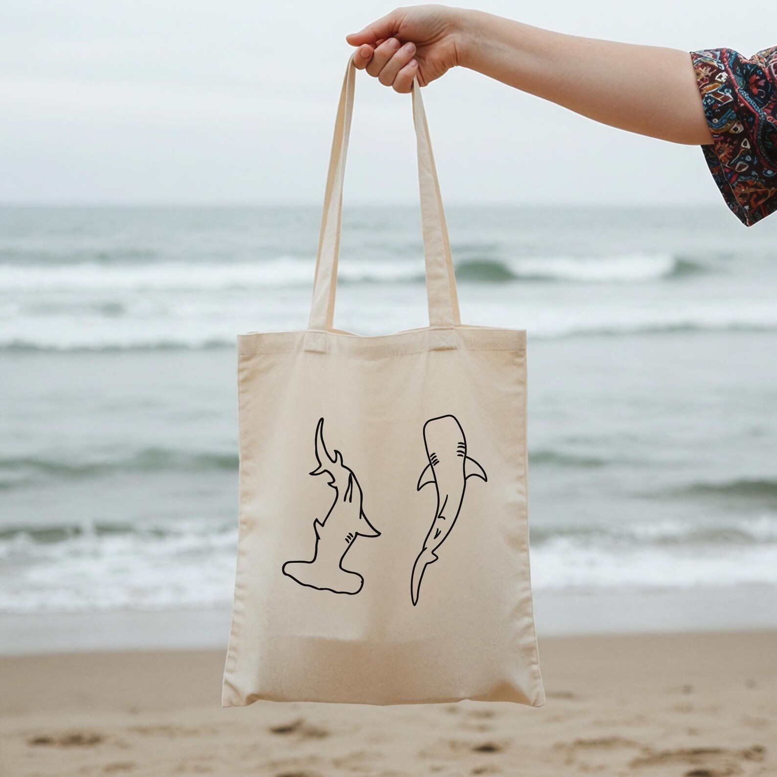 Whale Shark Bag, Hammerhead Shark Bag, Whale Shark Tote Bag, Gift for ...