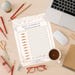 Bell Schedule | Printable Class Period Planner | School Day Organizer ...