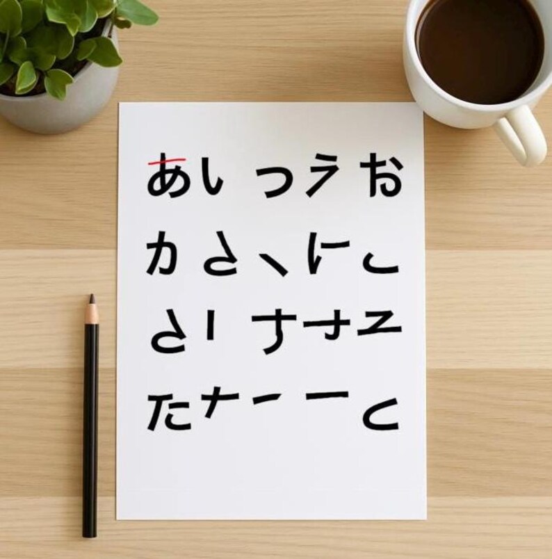 Vol.39 Fix Hiragana & Katakana Fun Learning Japanese Word Chain Puzzle ...