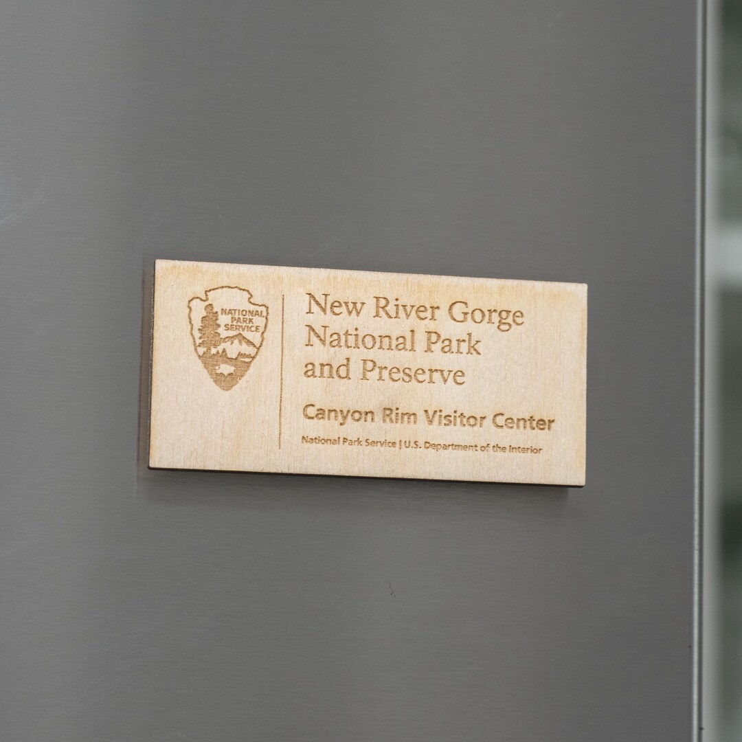New River Gorge National Park Sign Magnet With Free Gift Box - Etsy