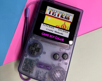 Nintendo Game Boy Color Amoled / Oled Moded Cgb-001 + Free CASE - Etsy