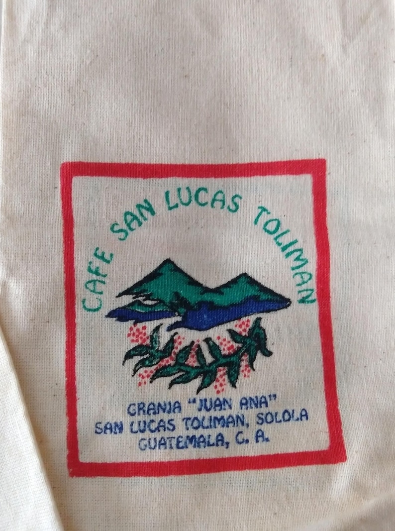 Coffee Bag Cafe San Lucas, Toliman, Granja Juan Ana, Solola Guatemala ...