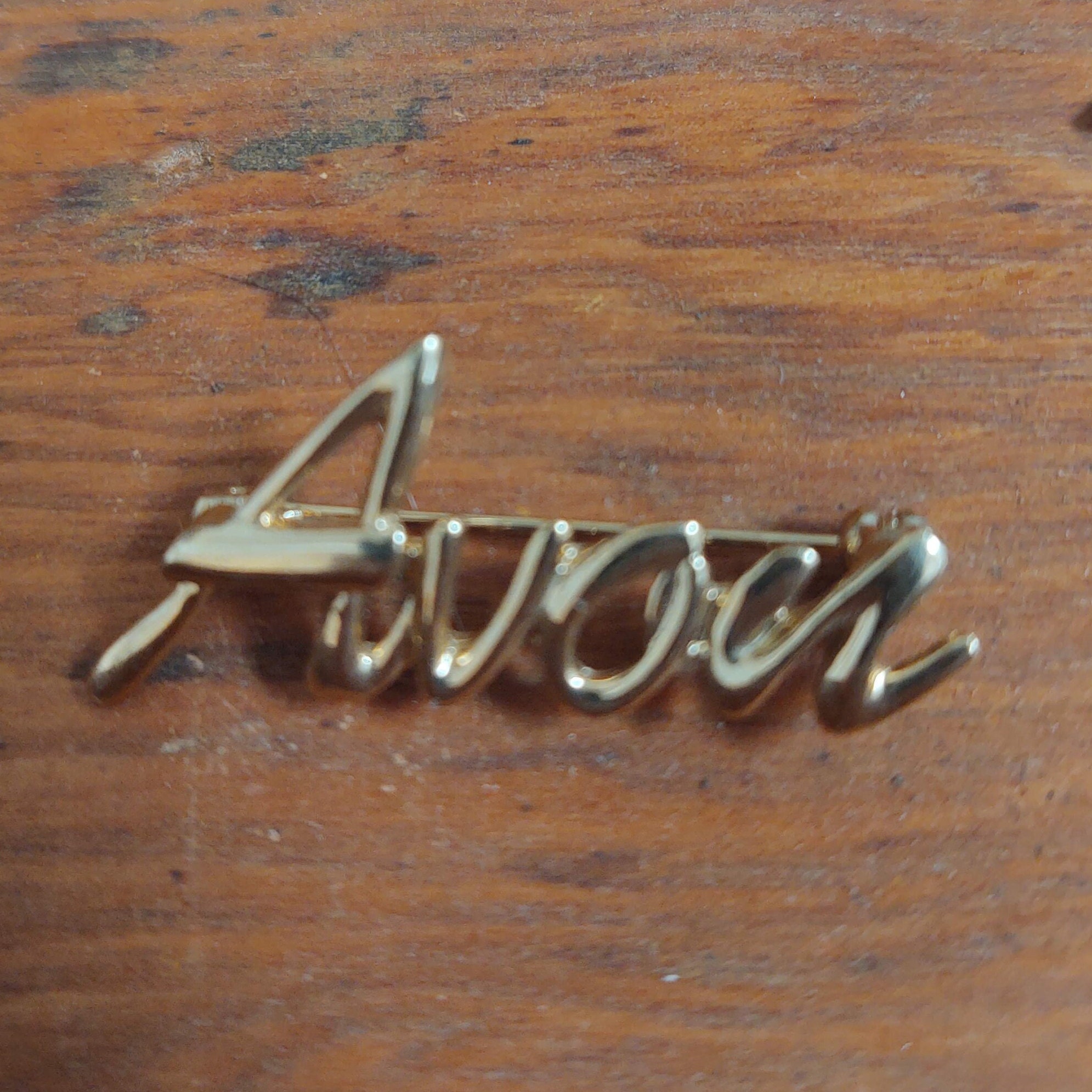 Vintage Avon Name Pin - Etsy