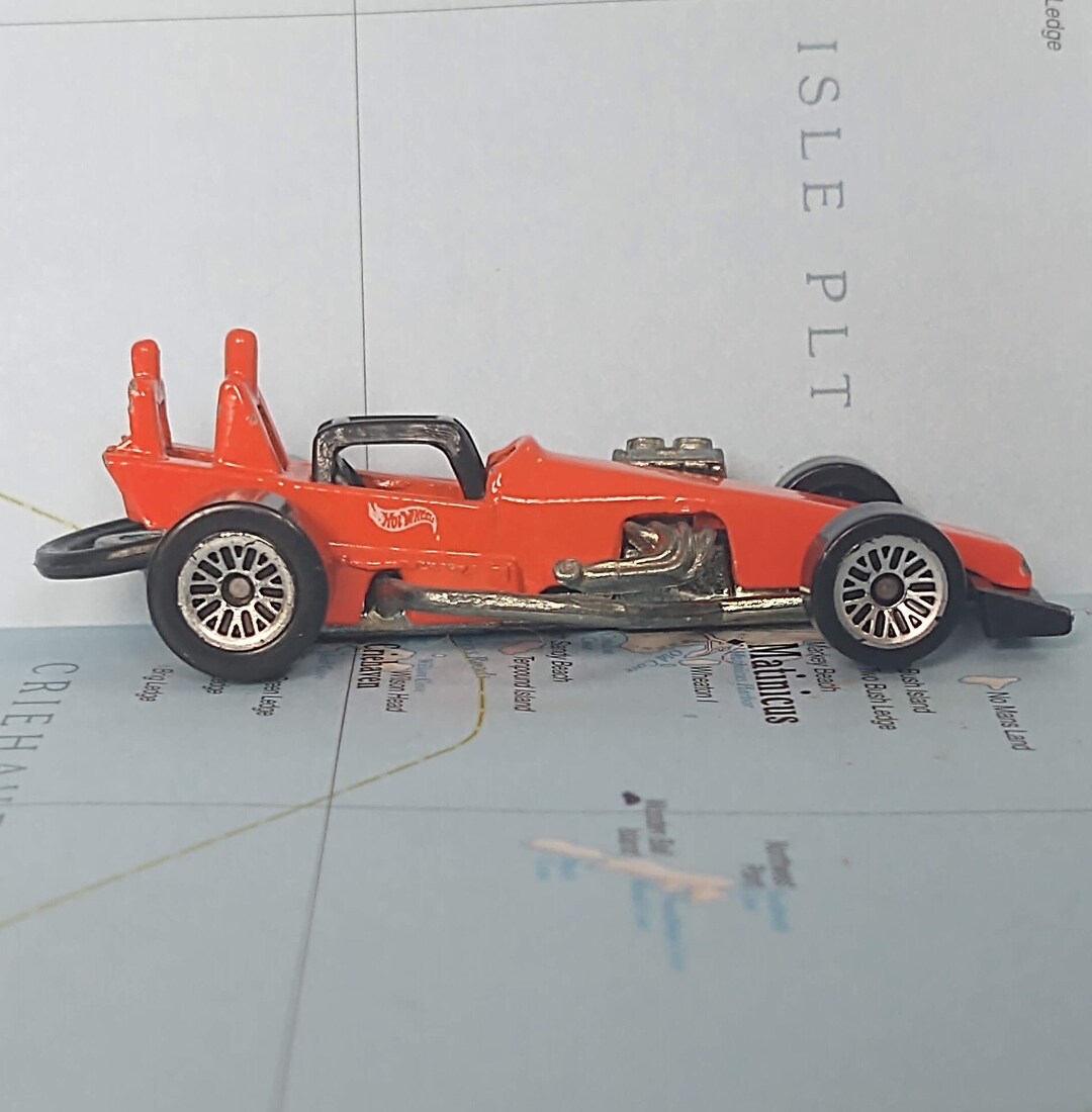 1997 HOT WHEELS Orange Supermodified Roadster Drag Race Car - Etsy