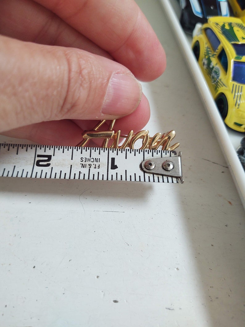 Vintage Avon Name Pin - Etsy