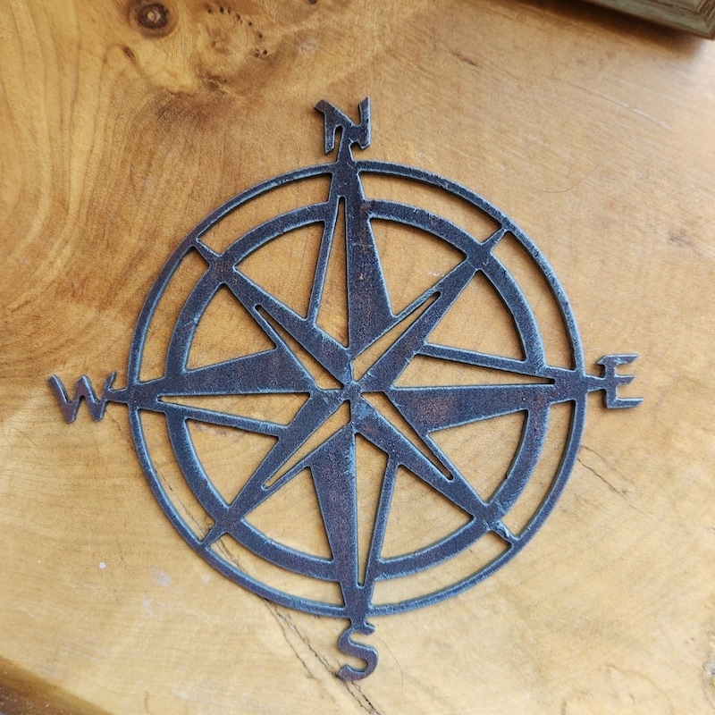 Compass Rose Art - Etsy