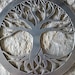 Rustic Cypress Tree Recycled Metal Art Small Custom Steel Coastal Tree ...