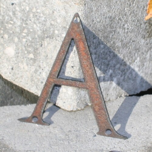 Custom Metal Letters - Etsy